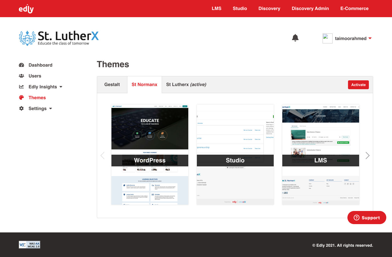 Edly Panel Themes – Knowledge Base